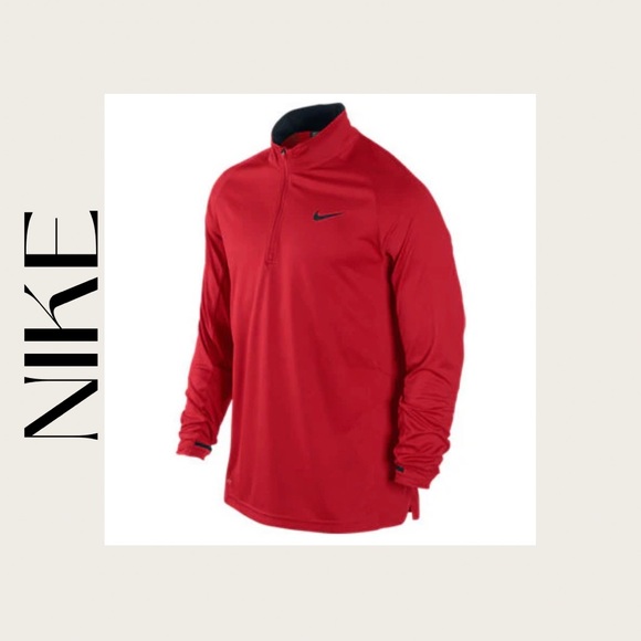 Nike | Shirts | Nike Thermal Fit Pullover 4 Zip Up Medium | Poshmark